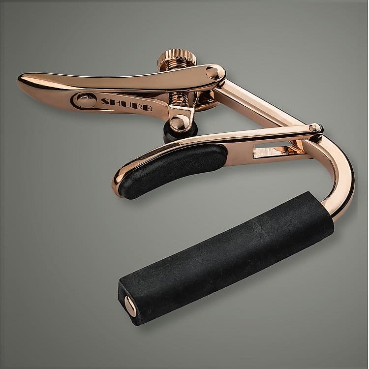 Shubb Capo Royale Series - Gold Titanium Finish For Steel | Reverb