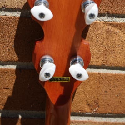 Mastercraft 5-String Burled Maple Resonator Banjo with | Reverb