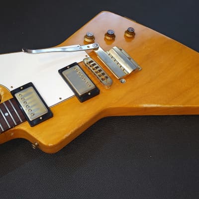 Gibson Allen Collins Korina Explorer, 1 of 38, Murphy Aged, | Reverb