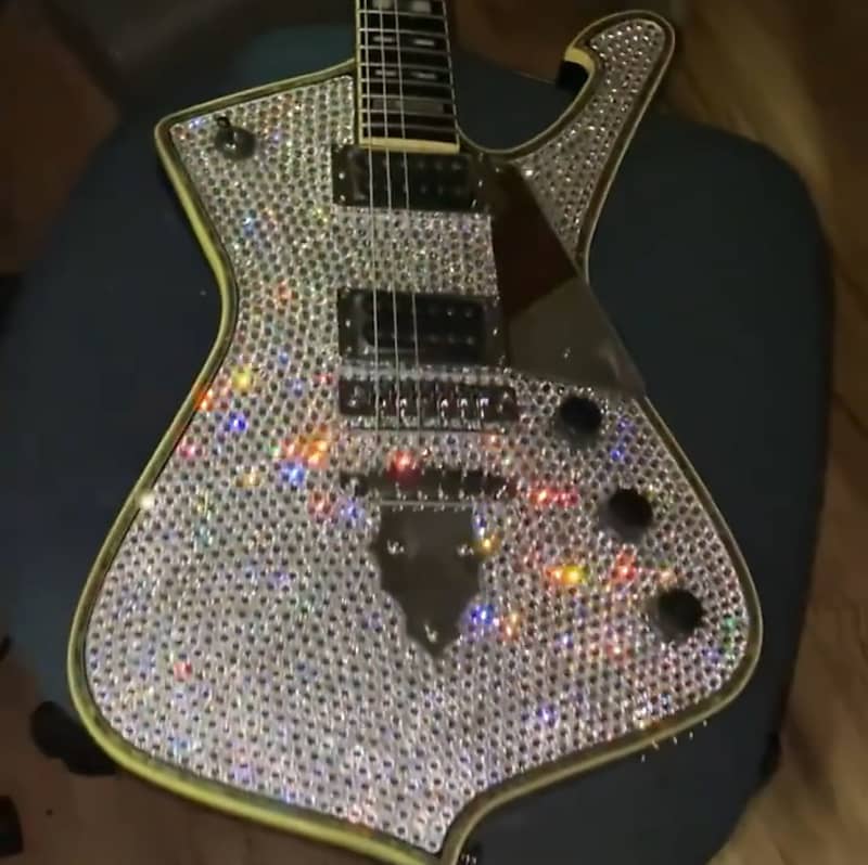 Ibanez PS120 Rhinestone model 2023 - Rhinestone/black | Reverb UK