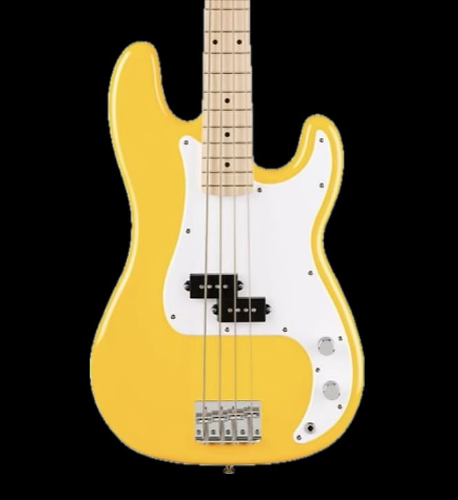 Squier 4-ST Precision Bass 2024 - Graffiti Yellow | Reverb