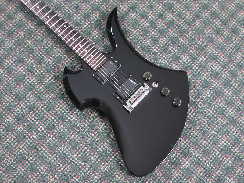 1981 BC Rich Rico MIJ Mockingbird Black! w/OHSC | Reverb