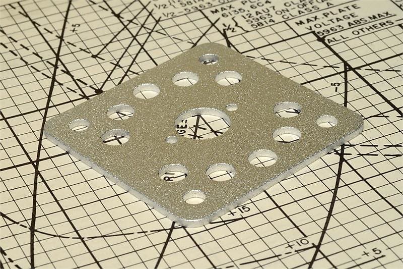 Ventilated Matte Finished Aluminum Mounting Plate For 7 Pin | Reverb