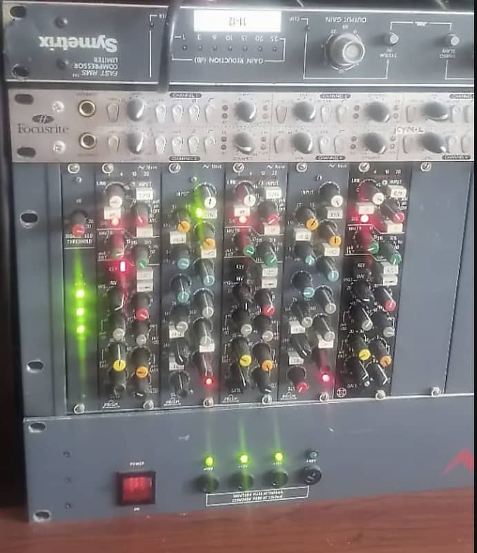 Neve 1980 prism rack(Make an Offer!) 3 mic pre /eq 2 | Reverb