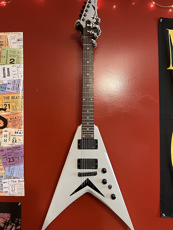 Dean Dave Mustaine signature Flying-V with Zack Wylde EMG | Reverb
