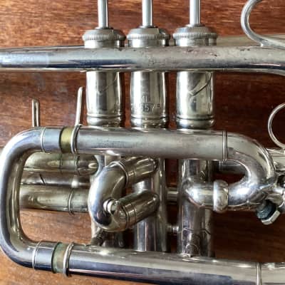 Vincent Bach Long model CORNET 1980s - Silver | Reverb UK