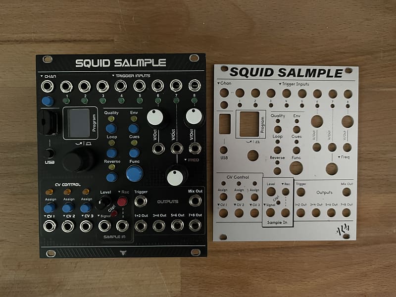 ALM/Busy Circuits Squid Salmple Eurorack Sample Black & | Reverb