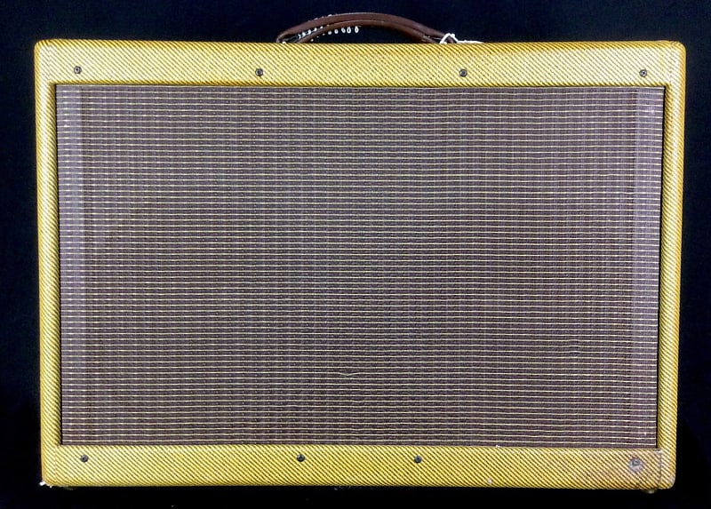 1958 Fender High Powered Tweed Twin Amp | Reverb