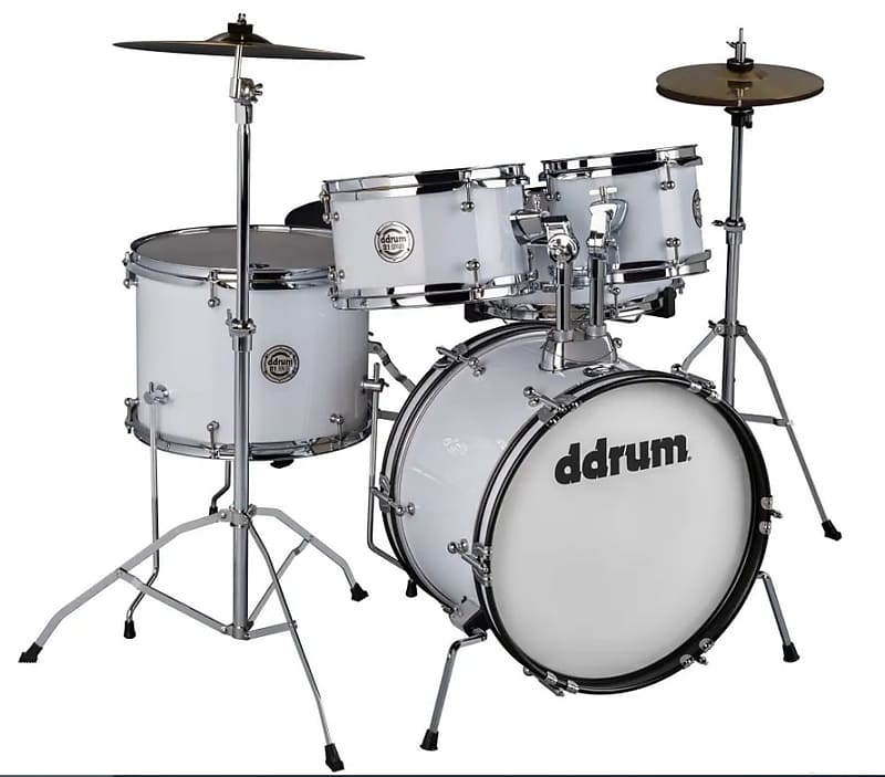DDRUM D1 516 WHT Junior 5 piece White Complete Drum Kit NEW | Reverb