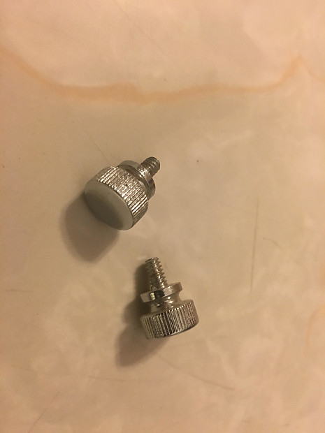 Ampeg Scroll Bass Bridge Cover Thumbscrews For AEB-1, | Reverb