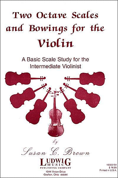 Ludwig Music Two Octave Scales and Bowings for Violin by | Reverb