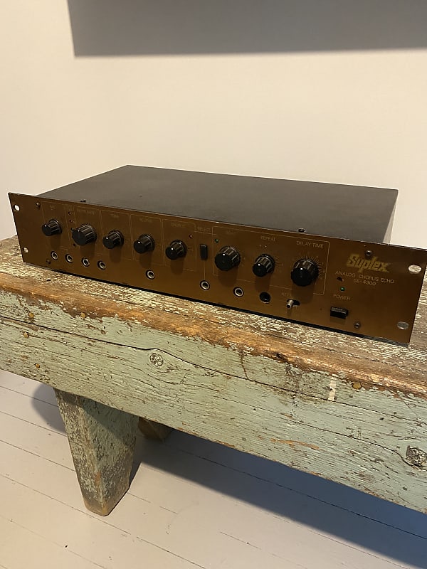 Suplex SE-4300 Analog Delay/Chorus w/ Spring Reverb | Reverb