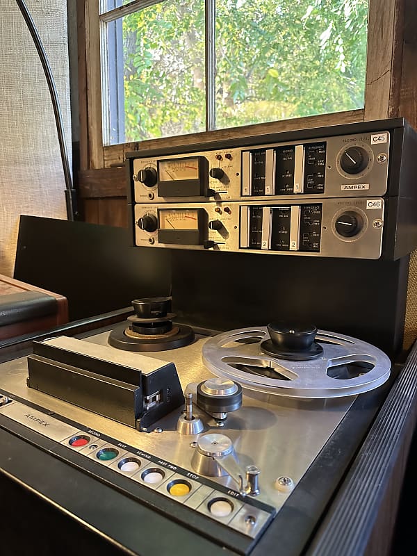 Ampex 440b 1/4” Tape Machine with Cart | Reverb