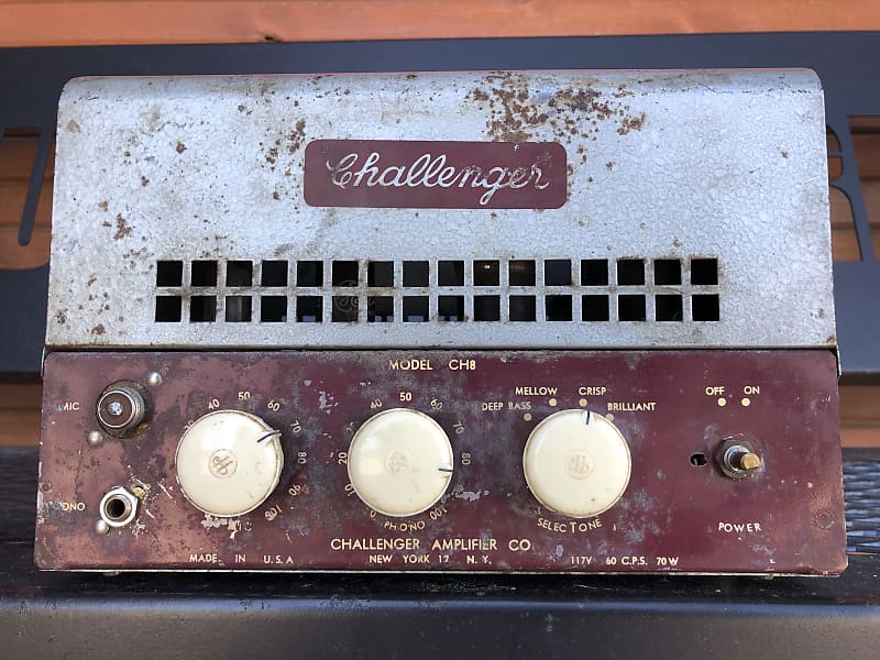 '50s Bogen Challenger Ch8 Tube Amplifier | Reverb