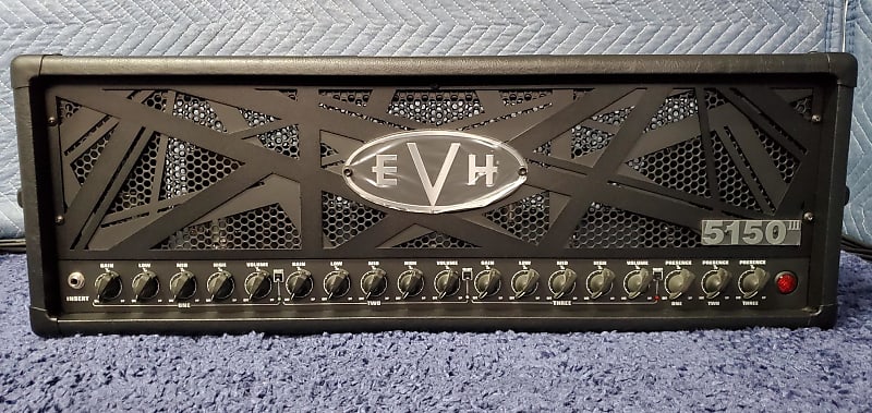 EVH 5150 III 100S Stealth 100-Watt 3-Channel Guitar Amp Head | Reverb