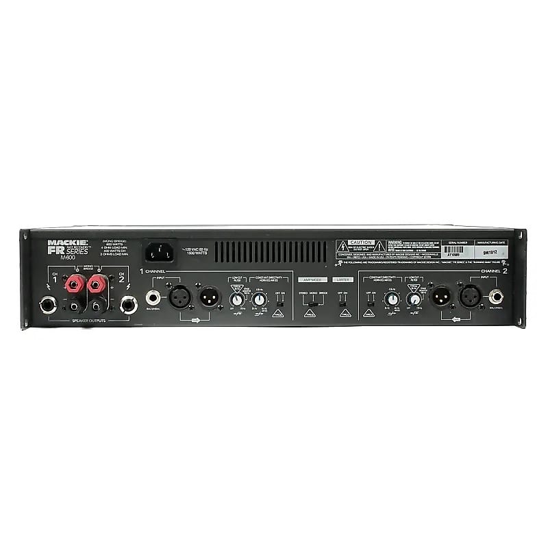 Mackie M800 FR Series 2-Channel Power Amplifier | Reverb