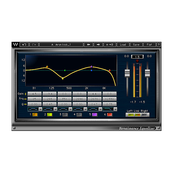 Waves Renaissance Equalizer Plugin | Reverb