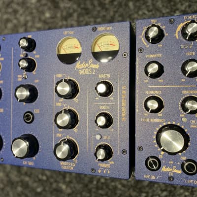 MasterSounds Radius 2 DJ Mixer + FX Unit 2023 - Blue | Reverb