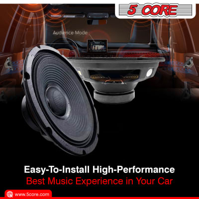 5Core 12" inch Subwoofer Car Audio Premium PA DJ Sub Woofer | Reverb