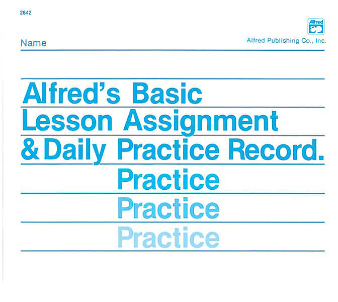 Alfreds Basic Lesson Assignment & Daily Practice | Reverb