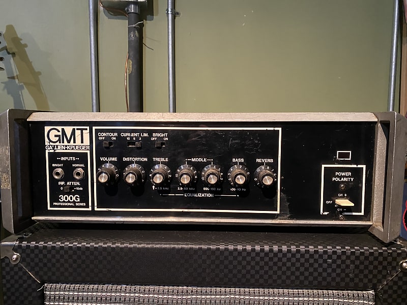 Vintage '70s Gallien Krueger GMT 300G guitar amplifier, just | Reverb