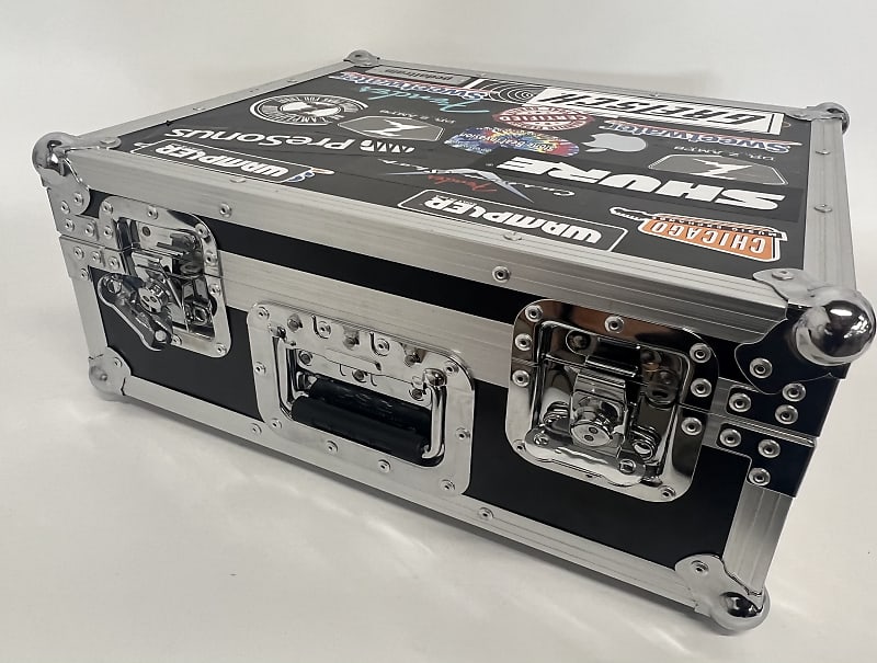 PSG Pro Stage Gear Hard Case 9 x 20 x 17 Black Silver | Reverb