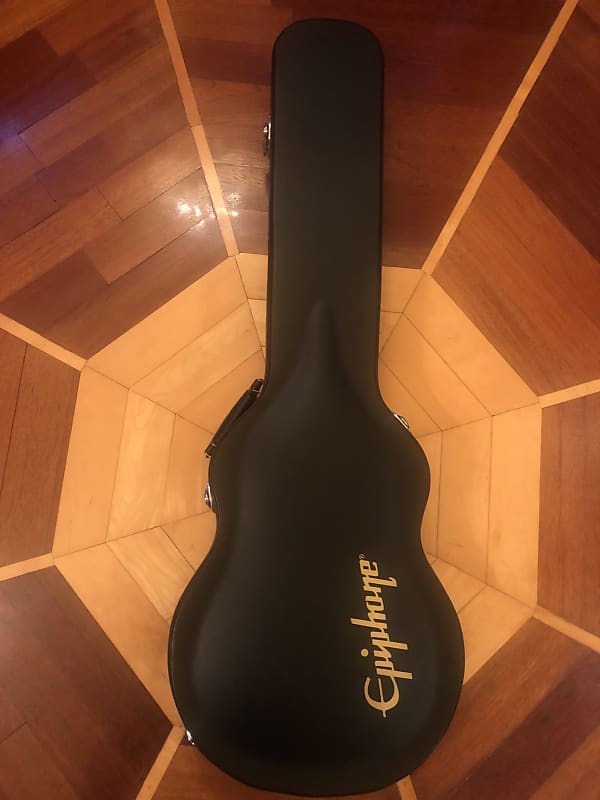 Epiphone LES PAUL EpiLite Hard Case - Black w/ KEY | Reverb