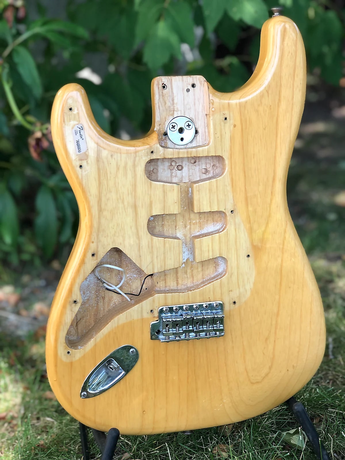 Fender Stratocaster Left-Handed 3-Bolt Body 1971 - 1977 | Reverb