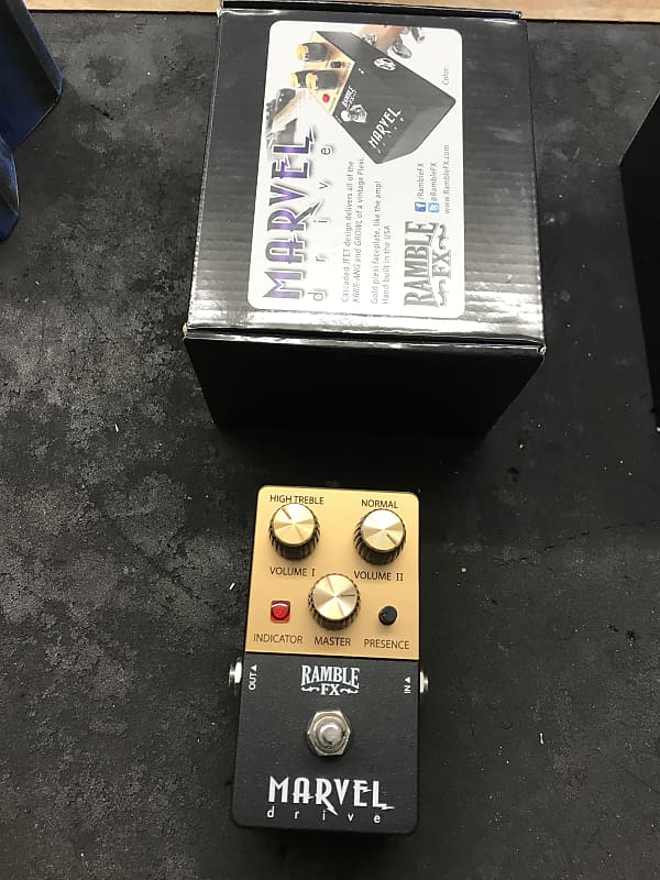 Ramble FX Marvel Drive 2010's - Gold | Reverb