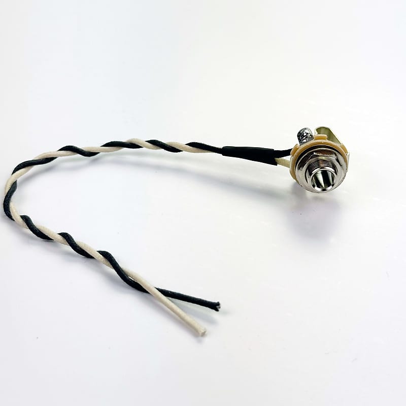 Prewired Switchcraft Guitar Input/Output Jack (Genuine) | Reverb