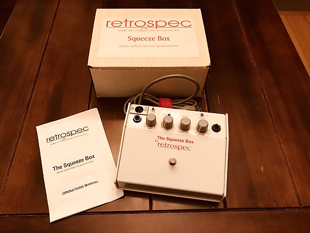 Retrospec The Squeeze Box | Original | Box & Manual | Reverb