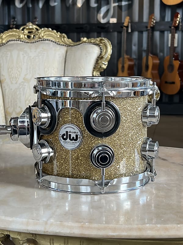 DW Collector Series Tom 8x7,5 - Broken Glass Finish | Reverb