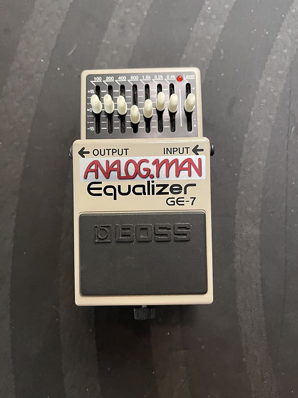 Analogman Boss GE-7 Graphic Equalizer Pro Mod EQ | Reverb