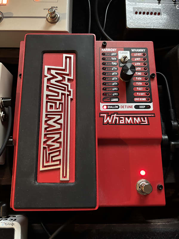 DigiTech Whammy 5 Pitch Shift Pedal 2010s - Red | Reverb