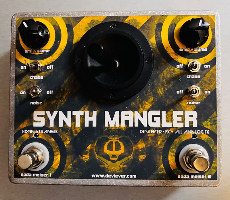 Devi Ever Synth Mangler Dual Joystick Fuzz | Reverb