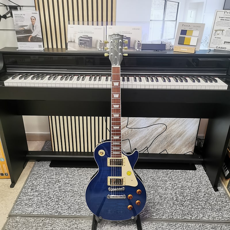 Tokai lp style uals62f 2024 - through blue | Reverb