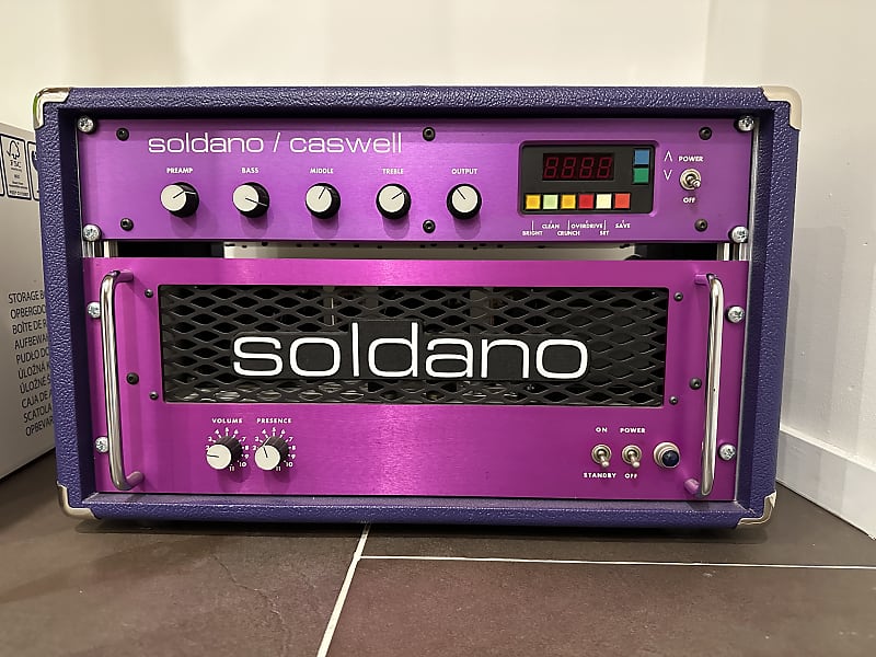 Soldano-Caswell X99 preamp + Soldano SM100-R power amp | Reverb