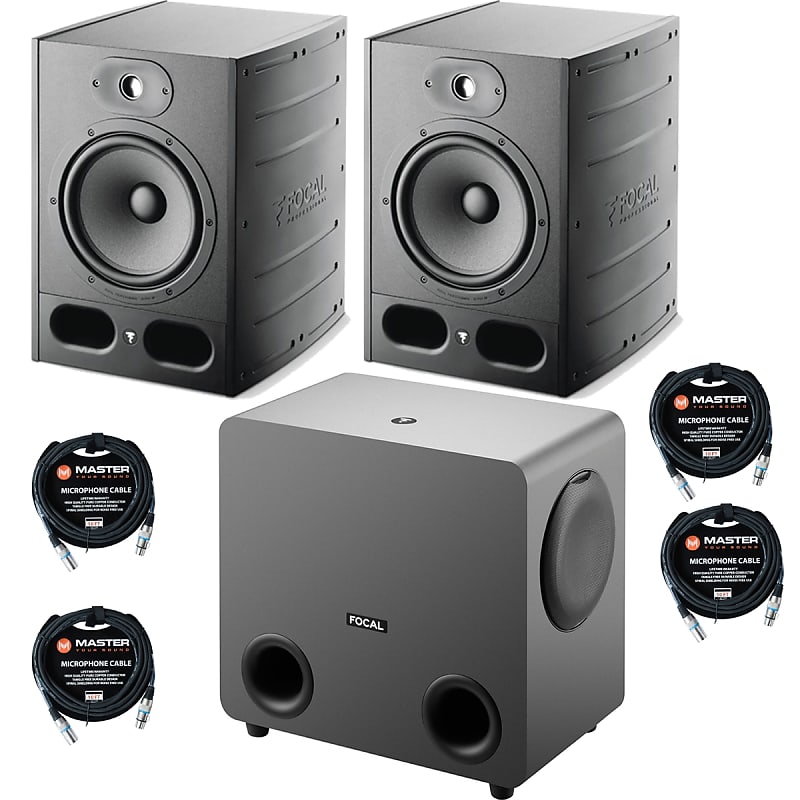 Focal Alpha 80 Evo 8" Powered Studio Monitors (Pair) w/ | Reverb
