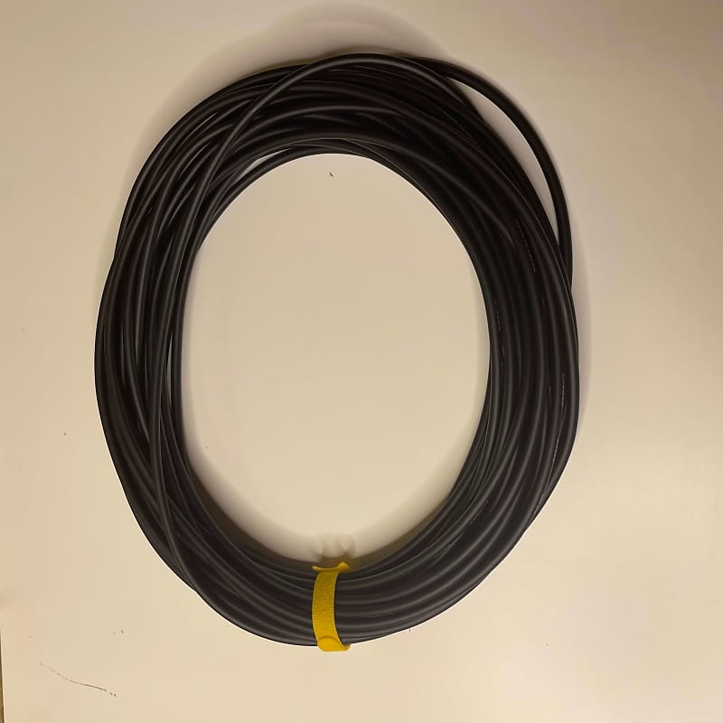 Canare L-4E6S Quad Mic Cable, Black cable 60' | Reverb