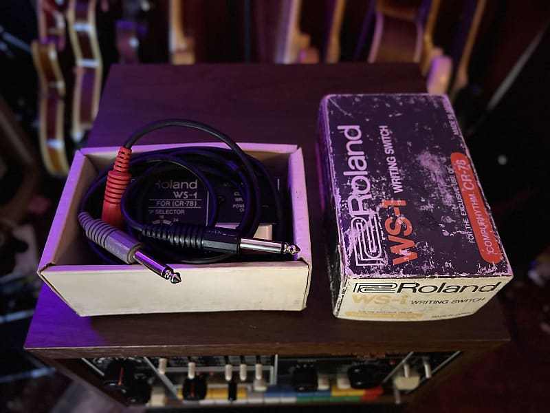 Roland WS-1 Writing Switch for CompuRhythm CR-78 1970s | Reverb