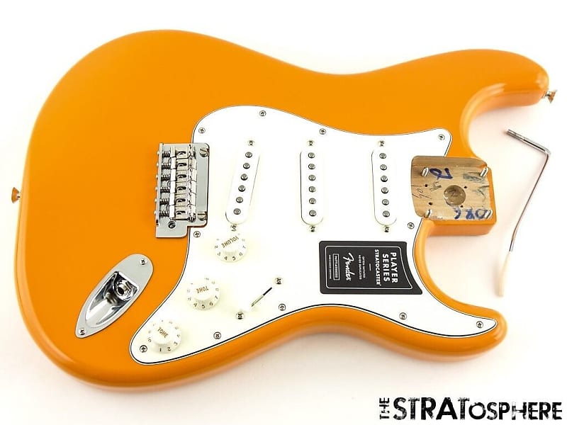 Fender Player Stratocaster Strat * LOADED BODY, Guitar Part | Reverb