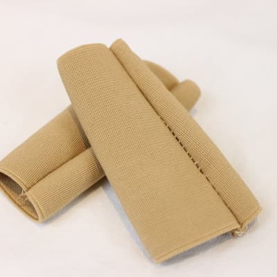 New Tan Elastic Fuselli Accordion Shoulder Straps Buckle | Reverb