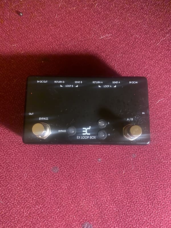 EX Loop Switcher/Passive Channel Switcher Black | Reverb