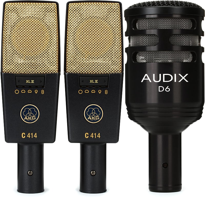 AKG C414 XLII/ST Large-diaphragm Condenser Microphone - | Reverb