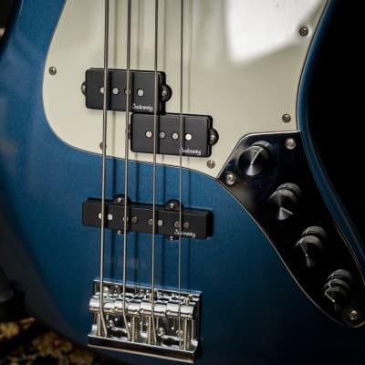 Sadowsky Vintage PJ bass 2021 - Solid Dark Lake Placid Blue | Reverb