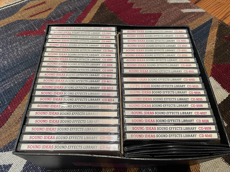 Massive 72 CD Sound Ideas 6000 collection plus more | Reverb