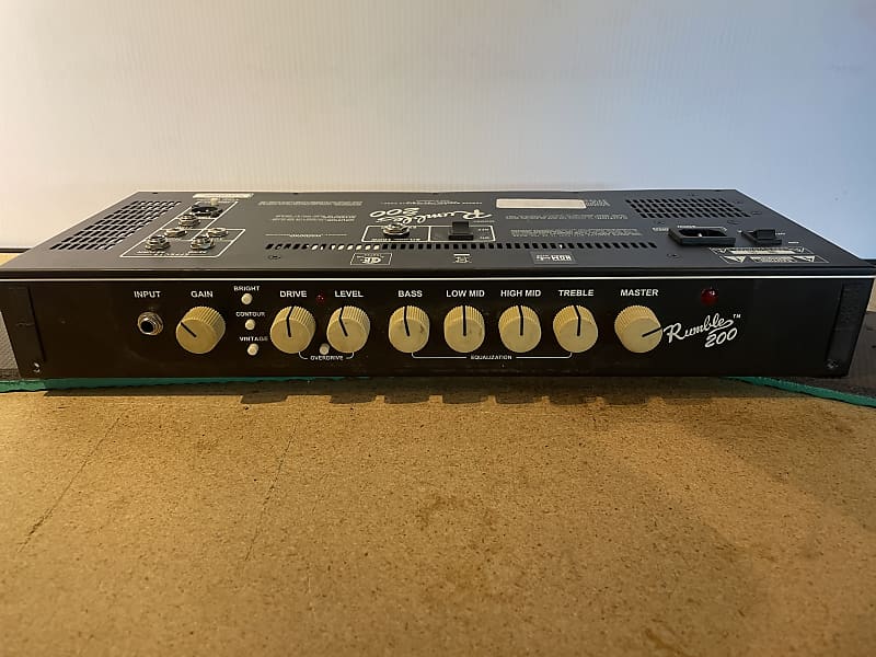 Fender Rumble 200 Bass Amp Head PARTS | Reverb