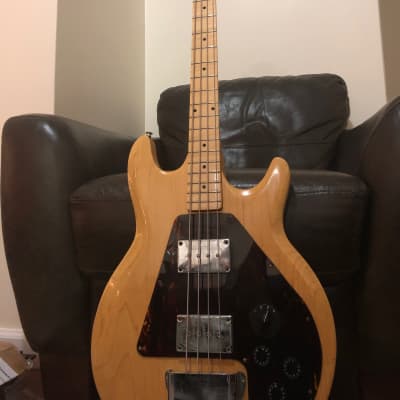 1976 Gibson Ripper Vintage Electric Bass Guitar Black Bill | Reverb