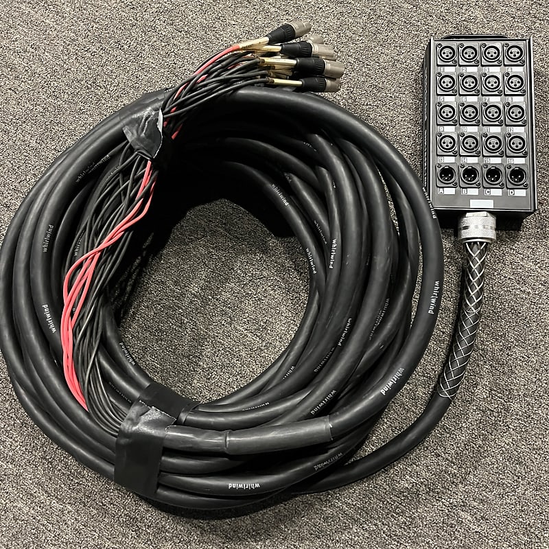 Whirlwind SNK164XL100 100ft 16 Channel stage box audio snake | Reverb