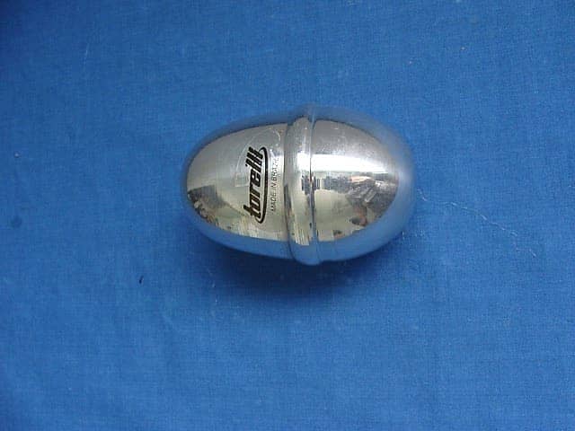 3" Torelli Aluminum Egg Hand Percussion Ganza Shaker | Reverb